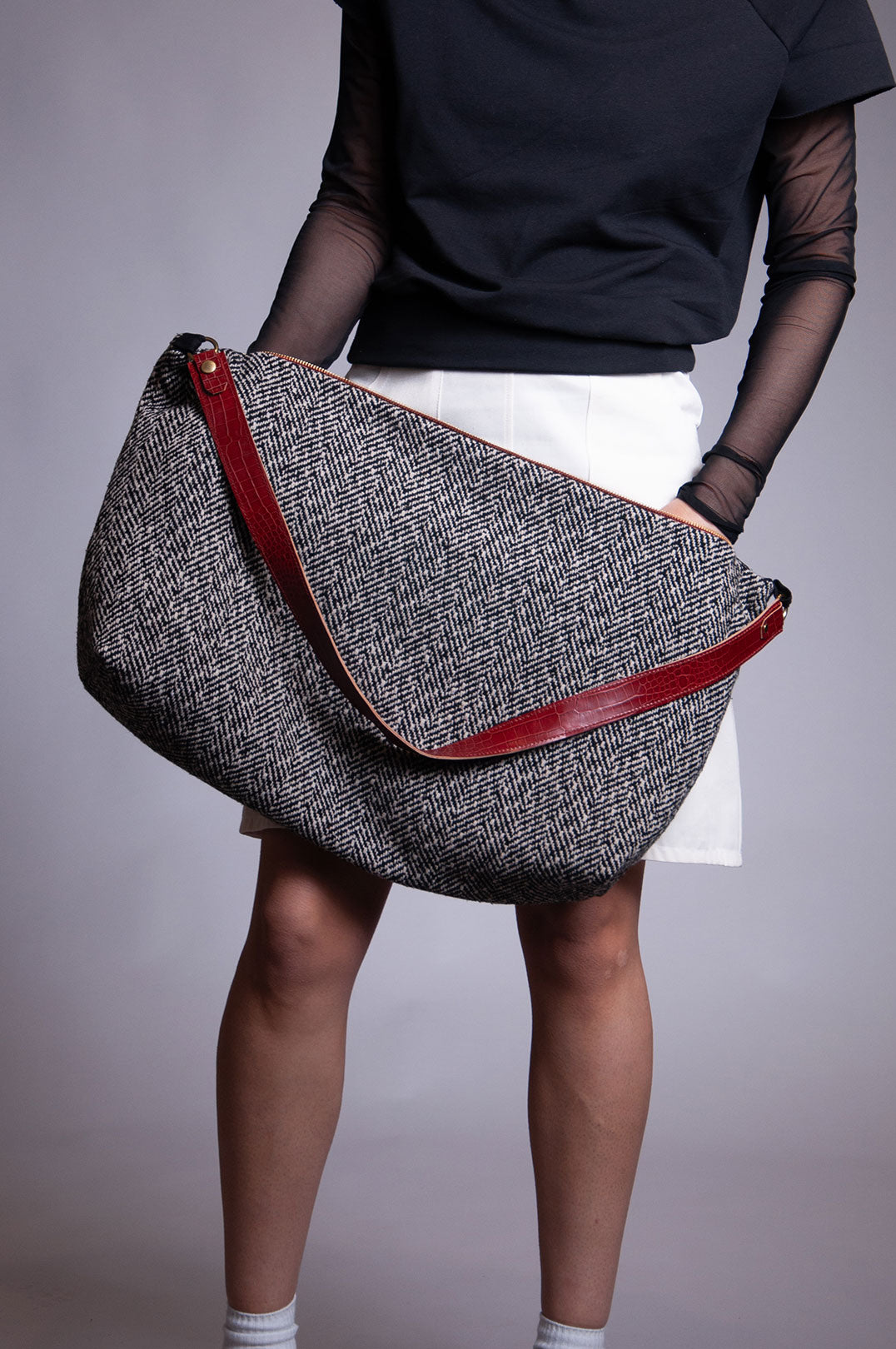 Reverse Psychology Bag - Hella Herringbone – Garnish