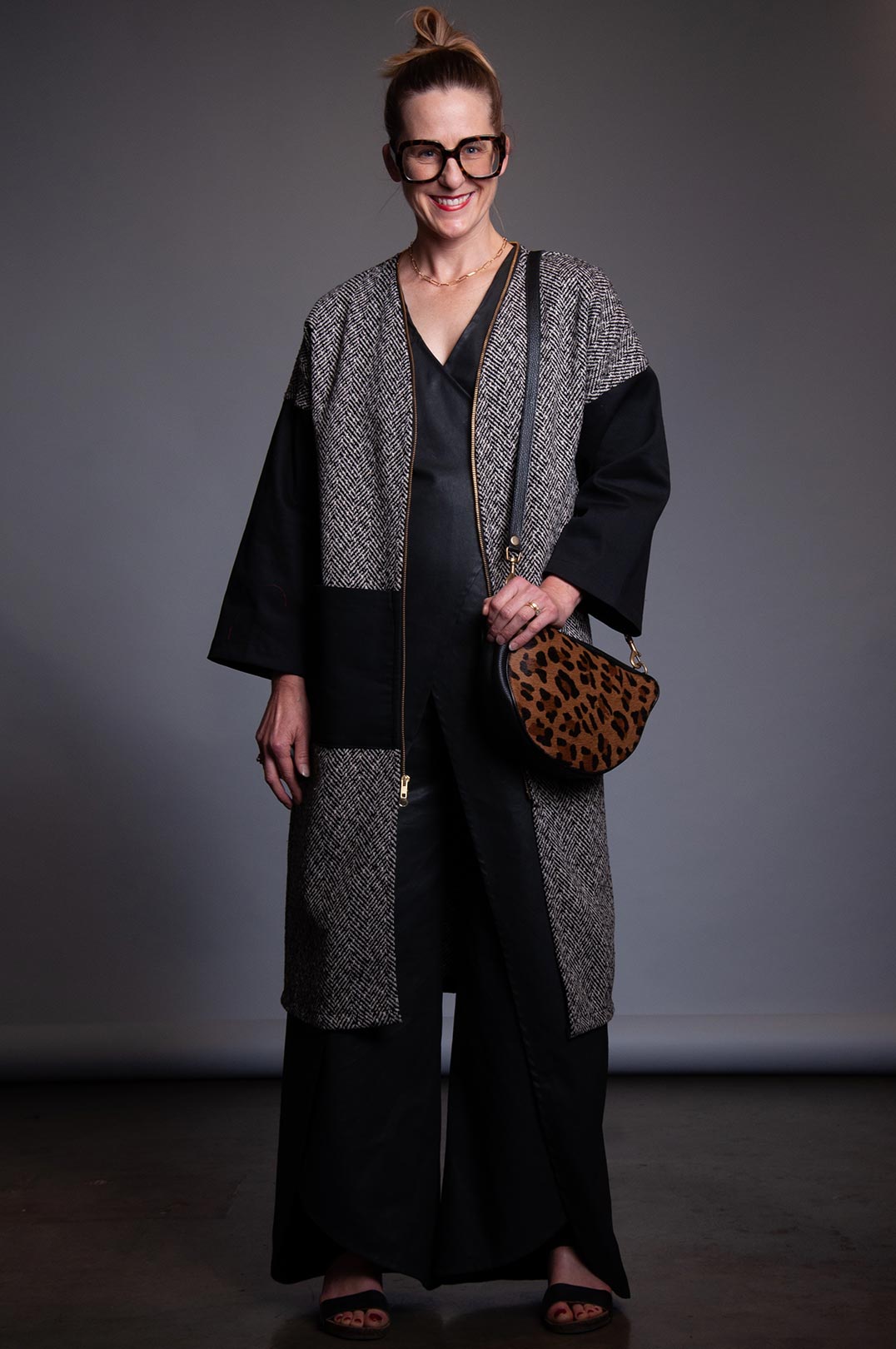 Ruth Wool Coat - Hella Herringbone – Garnish